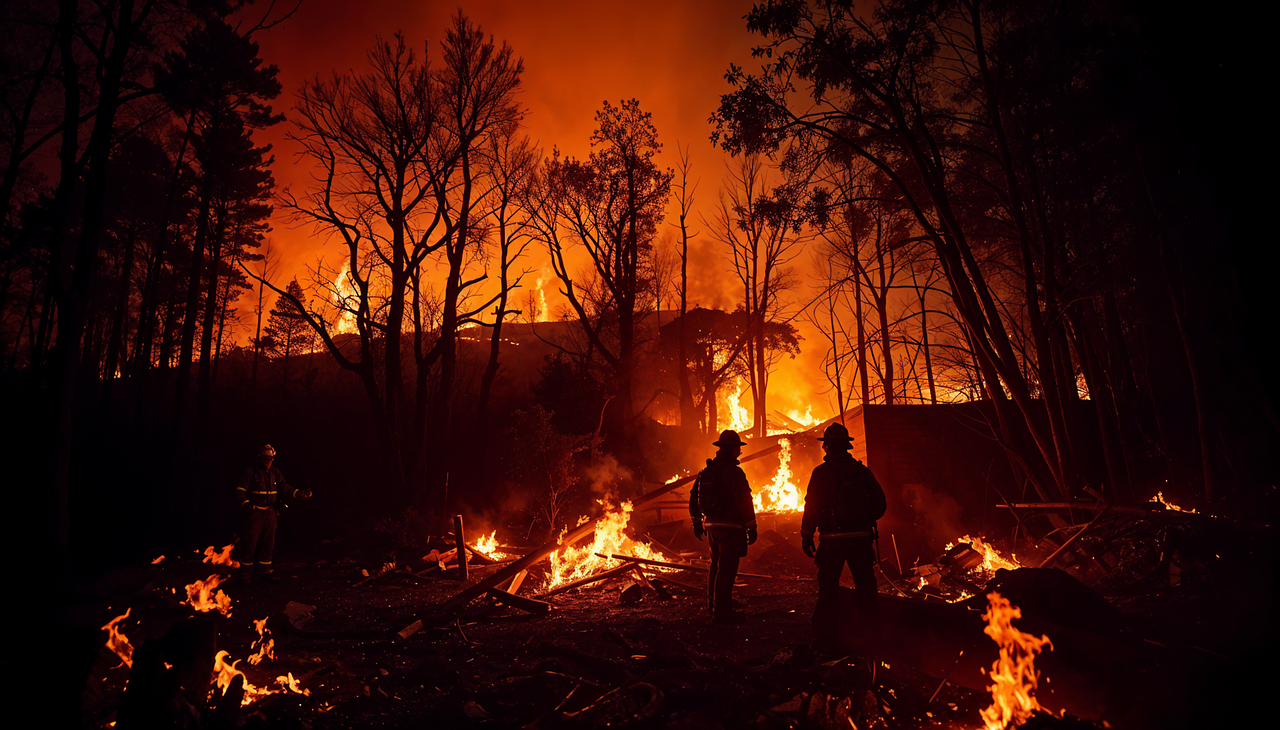 Health risks of fire-fighters
